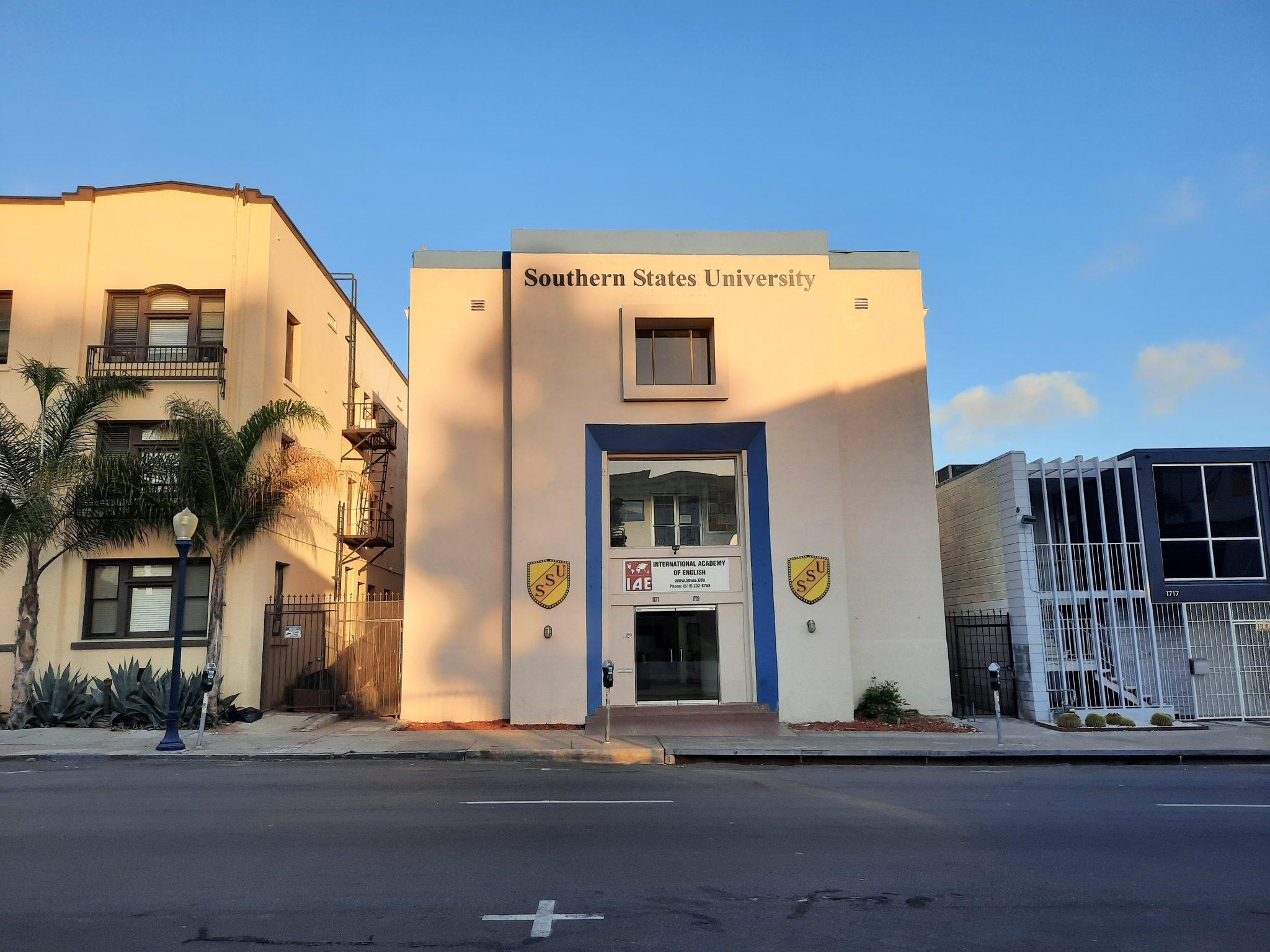 Overview about the American University SSU (San Diego, Irvine, Las Vegas)